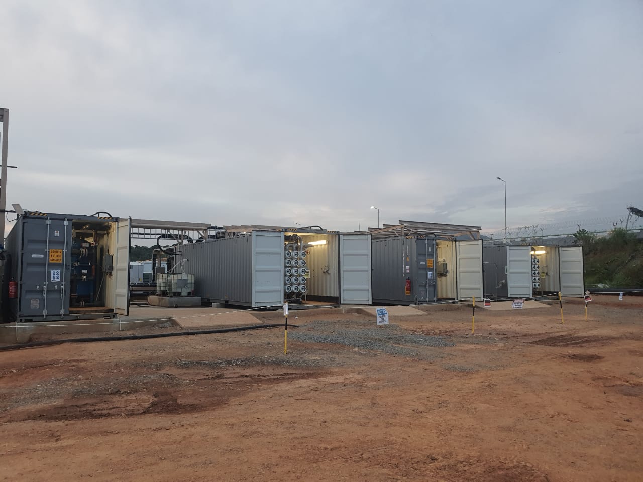 Newmont Akyem – IWP mobile treatment – Miwatek